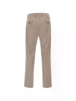 DEVORE INCIPIT Pleated Straight-leg Trousers