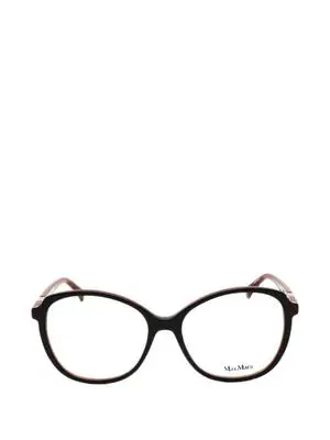 Max Mara Round-frame Glasses - Blue