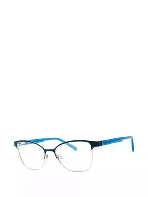 Dkny Rectangle Frame Eyeglasses - Blue