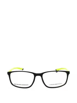 Under Armour Rectangle Frame Eyeglasses - Black