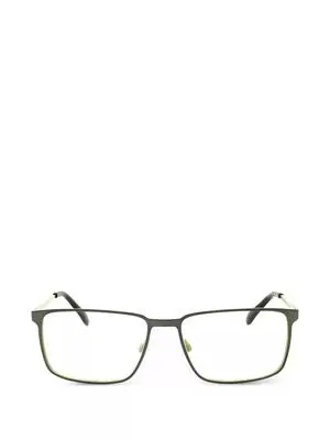SPYDER Rectangle Frame Eyeglasses - Black