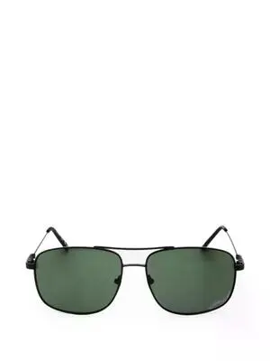 KENNETH COLE Rectangle-frame Sunglasses - Black