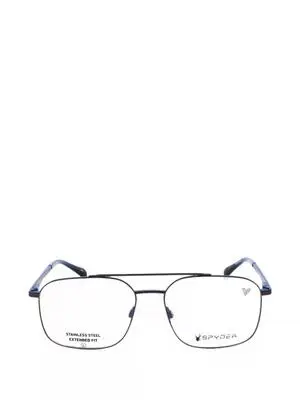 SPYDER Pilot-frame Eyeglasses - Blue