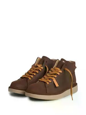 PANCHIC Suede Lace-up Sneakers