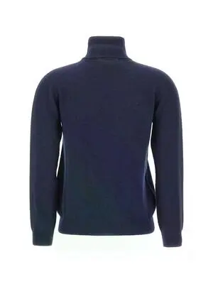 KANGRA Turtleneck Sweater - Blue