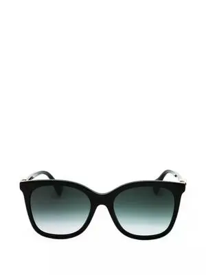 Gucci Geometric Frame Sunglasses - Black