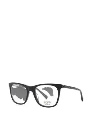 Tumi Square Frame Eyeglasses - Black