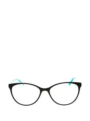 ADENSCO Cat Eye Frame Eyeglasses - Black