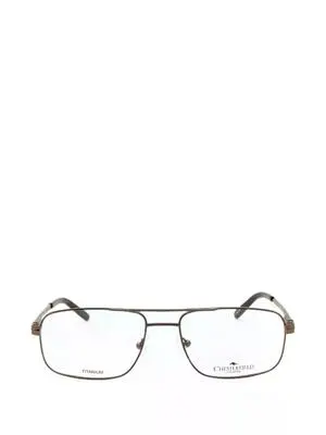 CHESTERFIELD Rectangle Eyeglasses - Brown
