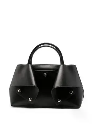 TOTEME Small Mercer Leather Tote Bag - Black