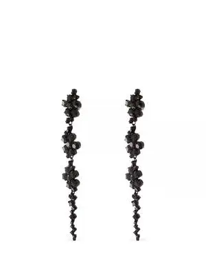 Simone Rocha Floral Drip Earrings