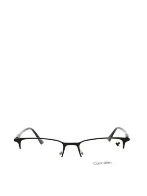 Calvin Klein Rectangle-frame Eyeglasses - Black
