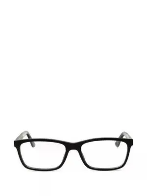Tommy Hilfiger Rectangle Frame Eyeglasses - Black