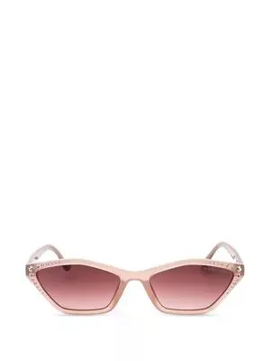 MARCIANO Embellished Cat-eye Sunglasses - Neutrals
