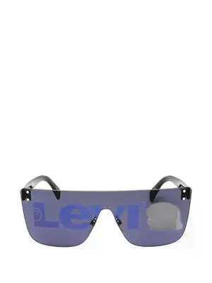 LEVI'S Shield-frame Sunglasses - Black