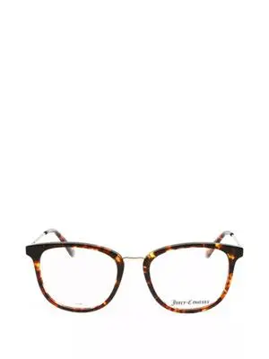 Juicy Couture Tortoiseshell-effect Round Frame Eyeglasses - Brown