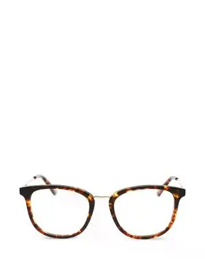 Juicy Couture Tortoiseshell-effect Round Frame Eyeglasses - Brown