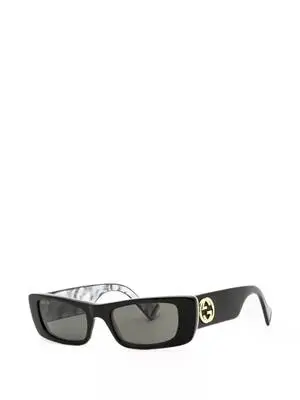 Gucci Interlocking G Rectangle Sunglasses