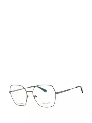 Gant Geometric-frame Glasses - Silver
