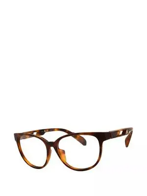 Adidas Tortoiseshell Effect Cat-eye Frame Eyeglasses