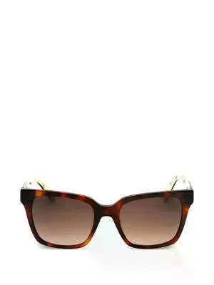 Kate Spade New York Harlow Rectangle Frame Sunglasses - Brown