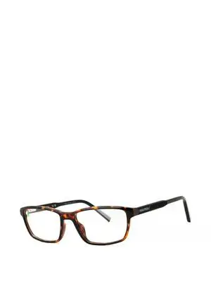 NAUTICA Tortoiseshell-effect Rectangle Eyeglasses - Brown