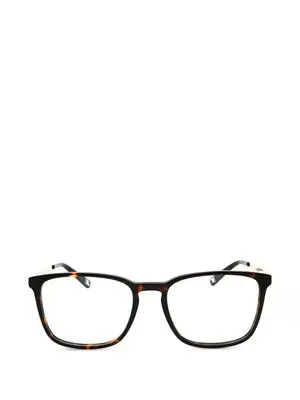 FILA 360 Flex Tortoiseshell-effect Rectangle Eyeglasses - Brown