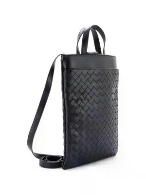 Bottega Veneta Intrecciato Nappa Leather Laptop Case With Handle And Shoulder Strap