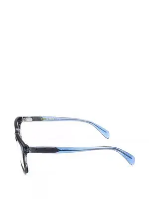 Rag & Bone Square Frame Eyeglasses - Blue
