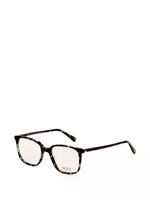 Tumi Square-frame Tortoiseshell-effect Glasses - Green