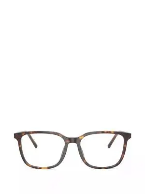 Dolce & Gabbana Tortoiseshell-effect Square-frame Glasses - Brown