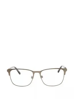 Guess Rectangle Frame Eyeglasses - Silver