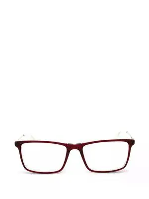 POLICE Rectangle Frame Eyeglasses - Red