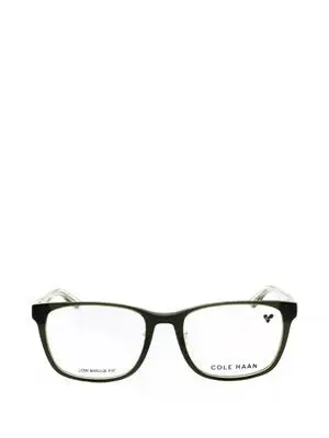 Cole Haan Rectangle-frame Glasses - Green