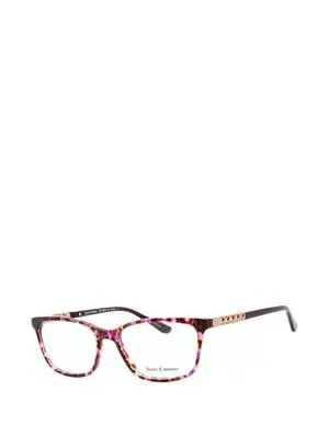 Juicy Couture Tortoiseshell-effect Rectangle Eyeglasses