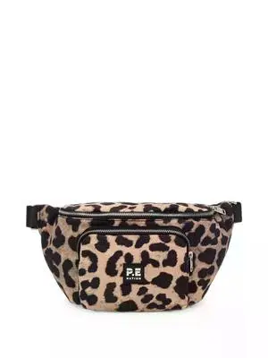 P.E Nation Leopard Print Belt Bag