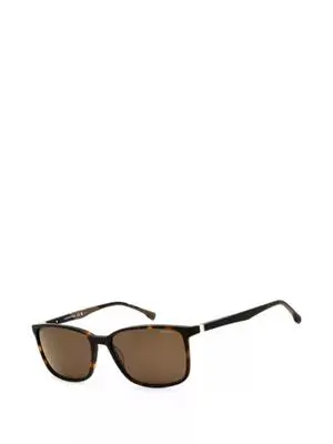 CHESTERFIELD Rectangle-frame Sunglasses - Brown