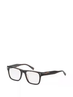 Tumi Rectangle Eyeglasses - Brown