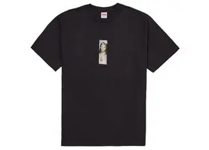 Supreme Prayer Card Box Logo Tee Shirt - Black