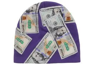 Supreme Money Beanie - Purple