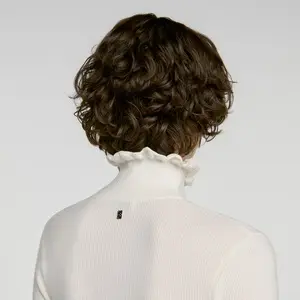 Sandro Ruffled Turtleneck Wool Sweater - Ecru