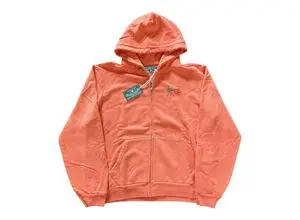DENIM TEARS America Sportswear Zip Hoodie - Orange