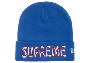 Supreme New Era Action Beanie - Blue