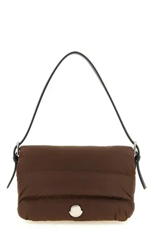 Moncler Caradoc Padded Shoulder Bag - Brown