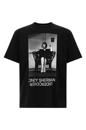 Undercover T-shirt With Photo Print - Black