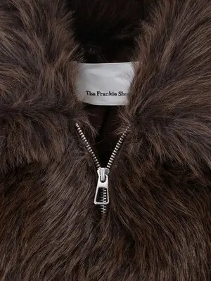 THE FRANKIE SHOP Faux Fur Jacket