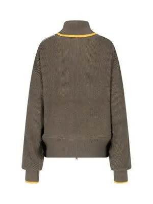 Adidas Zip Knit Sweatshirt "firebird