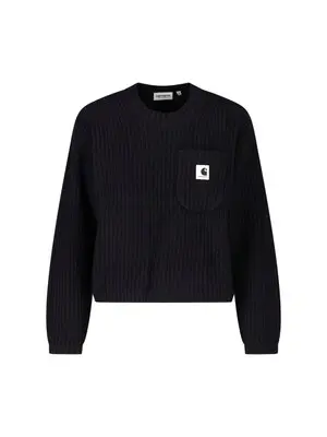 Carhartt Work In Progress Sweater "mira - Black