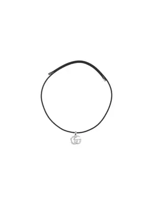 Gucci Necklace "gg Marmont - Black