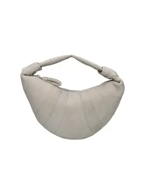 LEMAIRE Fortune Croissant Mini Bag - Gray